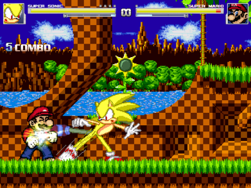super sonic (sonic edit) - Sonic - AK1 MUGEN Community