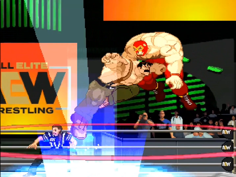 AEW Arena Stage 1.1 - Marvel vs Capcom Styled - AK1 MUGEN Community