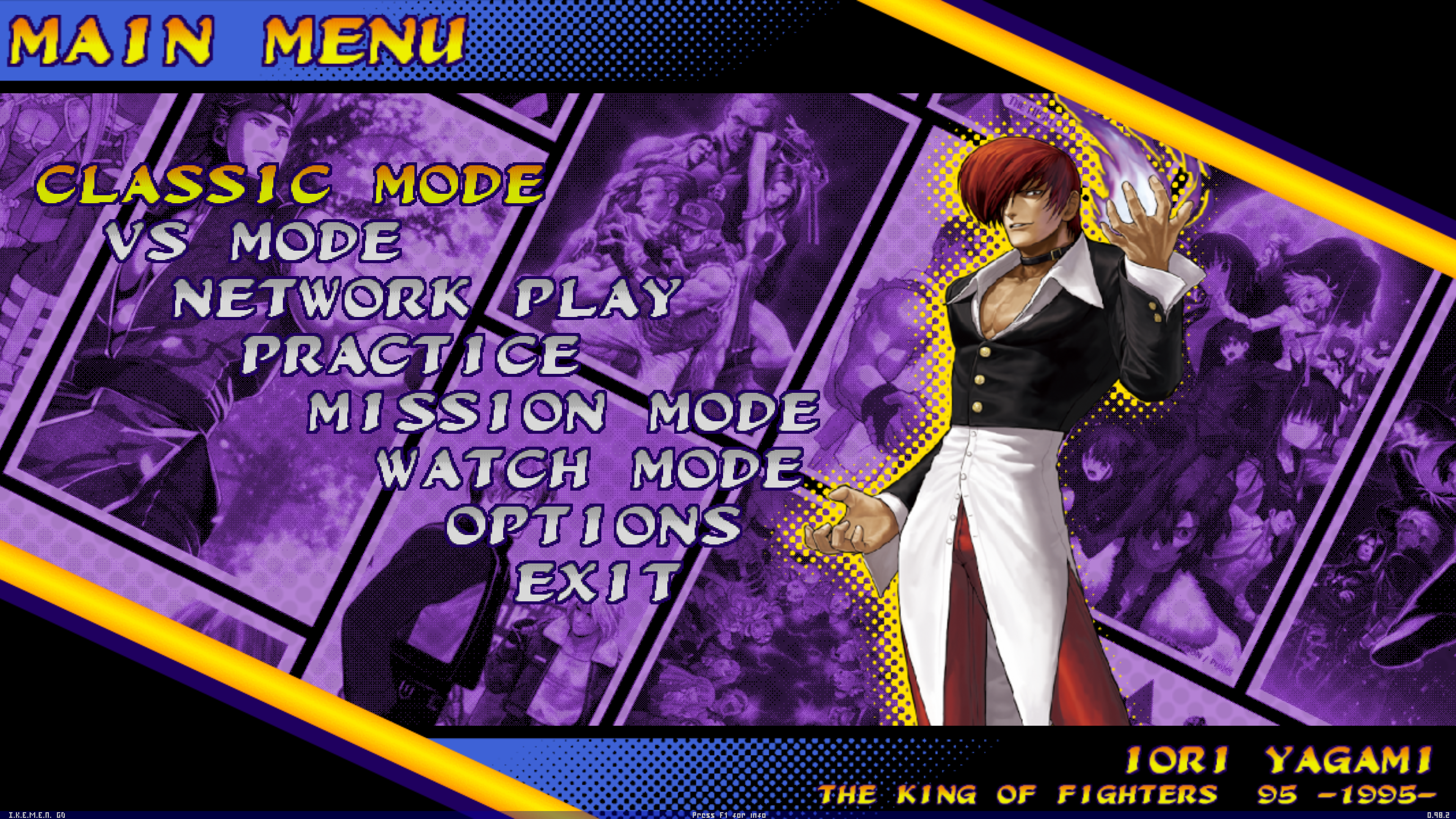 Infinite Legacy X HD Screenpack by OroCrimson (IKEMEN Go Nightly 1/22 ...