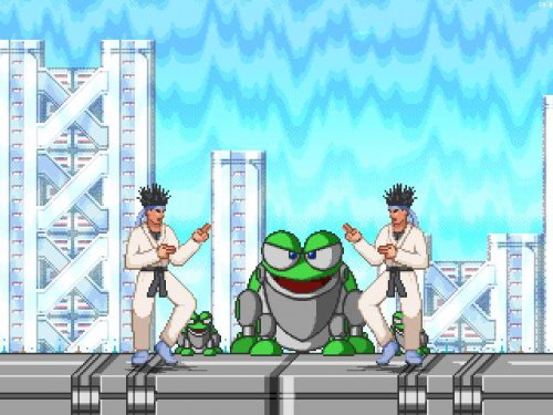 The Waterfall: Bubbleman - Mega Man Stages - AK1 MUGEN Community
