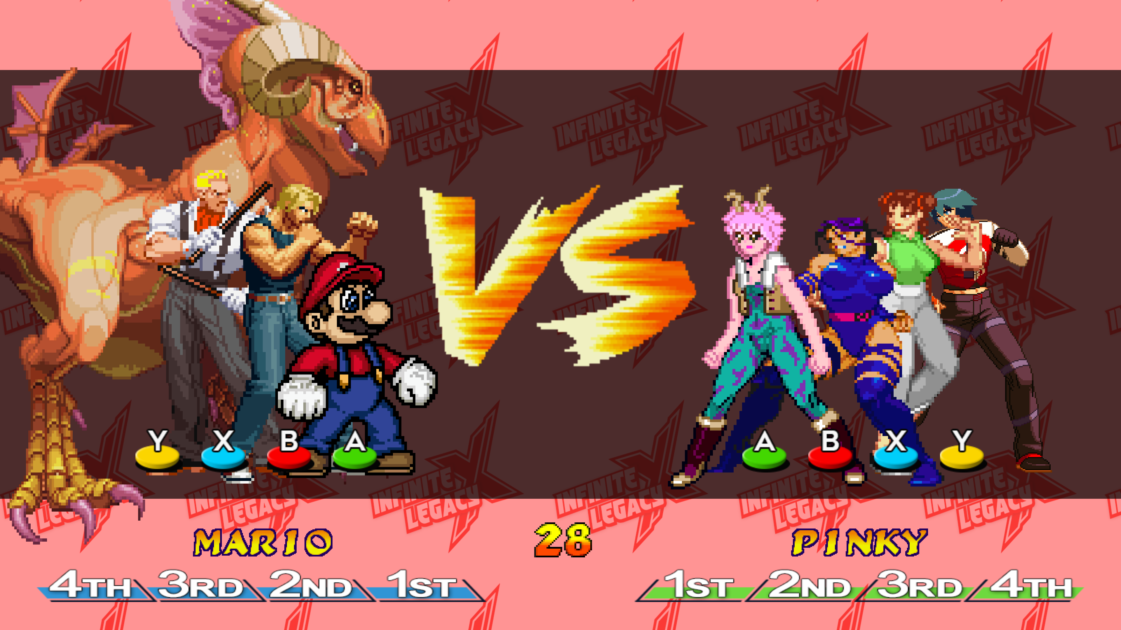 Infinite Legacy X HD Screenpack by OroCrimson (IKEMEN Go Nightly 1/22 ...