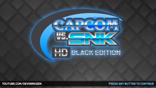 Capcom vs SNK HD Black Edition Screenpack for IKEMEN Go 0.99 (1280x720 ...