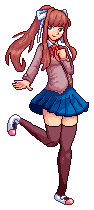 monika_pixelart_by_lisnovski_dbxke1q - Member Albums - AK1 MUGEN Community