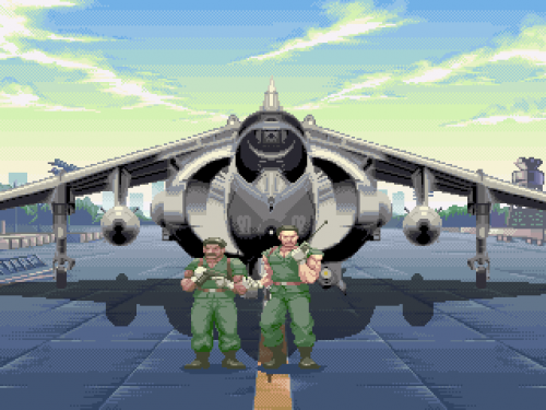 Remade Guile Custom's AirBase Station - Marvel vs Capcom Stages - AK1 ...