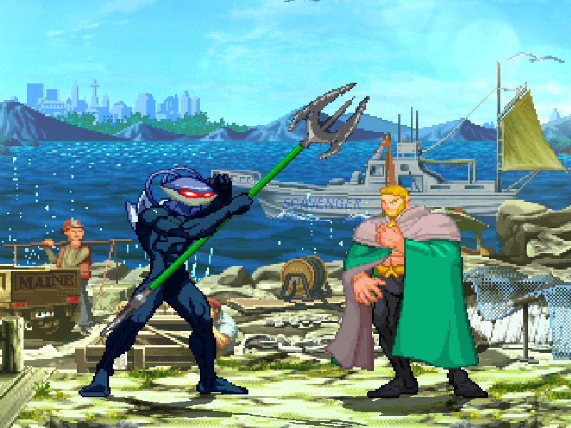 AmnestyBay Stage1.1&1.0 - DC Comics Stages - AK1 MUGEN Community