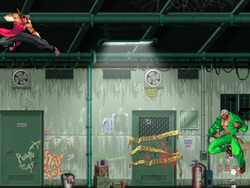 Hallway Fight Stage 1.1 & 1.0 - Original stages - AK1 MUGEN Community