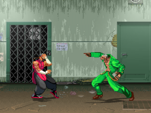 Hallway Fight Stage 1.1 & 1.0 - Original stages - AK1 MUGEN Community