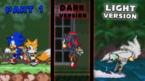 Wave Warrior Sonic EXE (Part 1, Dark & Light versions) - MISC - AK1 ...