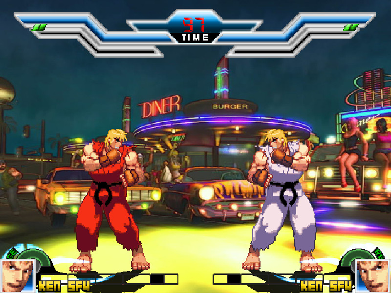 Ken Masters SF4 - Street Fighter IV - AK1 MUGEN Community