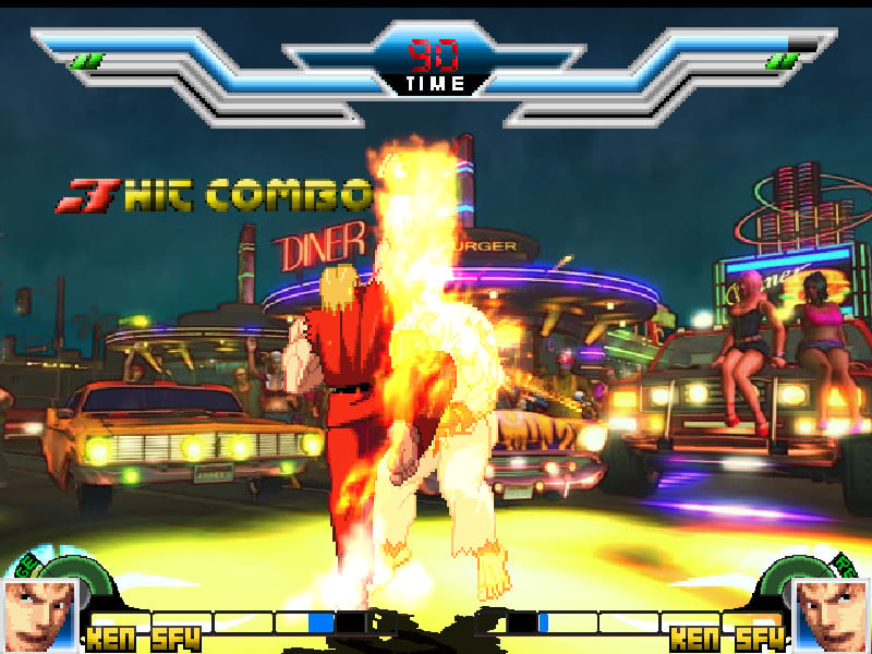 Ken Masters SF4 - Street Fighter IV - AK1 MUGEN Community