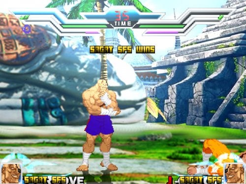 Sagat SF5 - Street Fighter Series - AK1 MUGEN Community