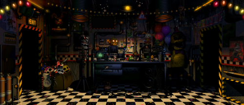 Ultimate Custom Night - Video Game Stages - AK1 MUGEN Community