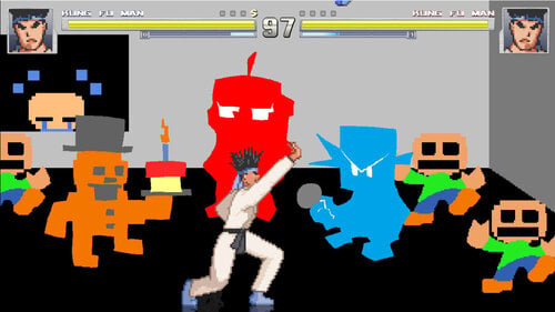 VS. Ourple Guy - Showtime - Friday Night Funkin' Stages - AK1 MUGEN ...
