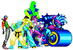 "Vaporwave Pack" by Basara-kun (Win, Mugen 1.0+) - Stage Packs - AK1 ...