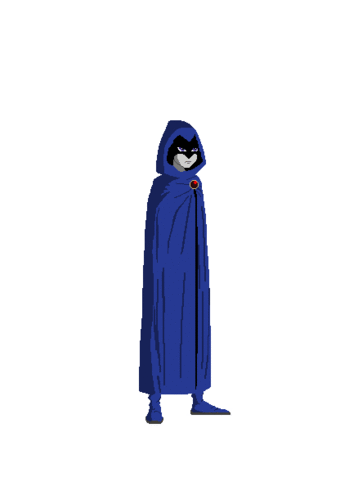 Raven HD - Teen Titans Animated Series - Cartoon Network - AK1 MUGEN ...