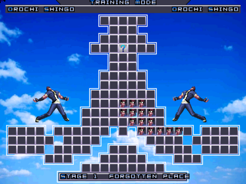 KOF MUGEN ORIGINS BLUE - Screenpacks - AK1 MUGEN Community