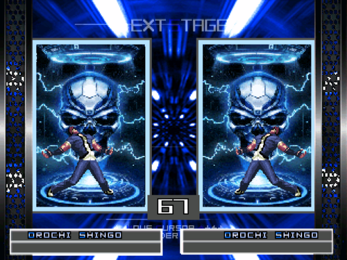 KOF MUGEN ORIGINS BLUE - Screenpacks - AK1 MUGEN Community
