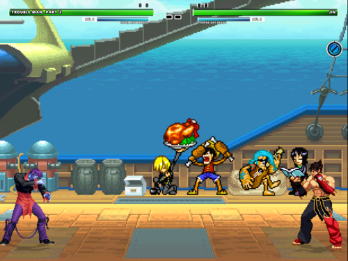 One piece ship stage by oldgamer rescaled - Anime/Manga Stages - AK1 ...