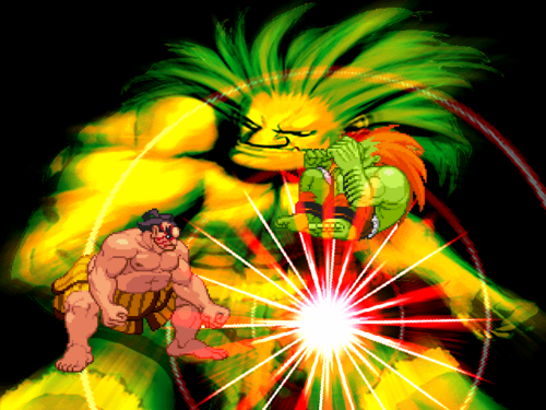 Infinite Style Blanka - Capcom vs SNK Styled/POTS - AK1 MUGEN Community