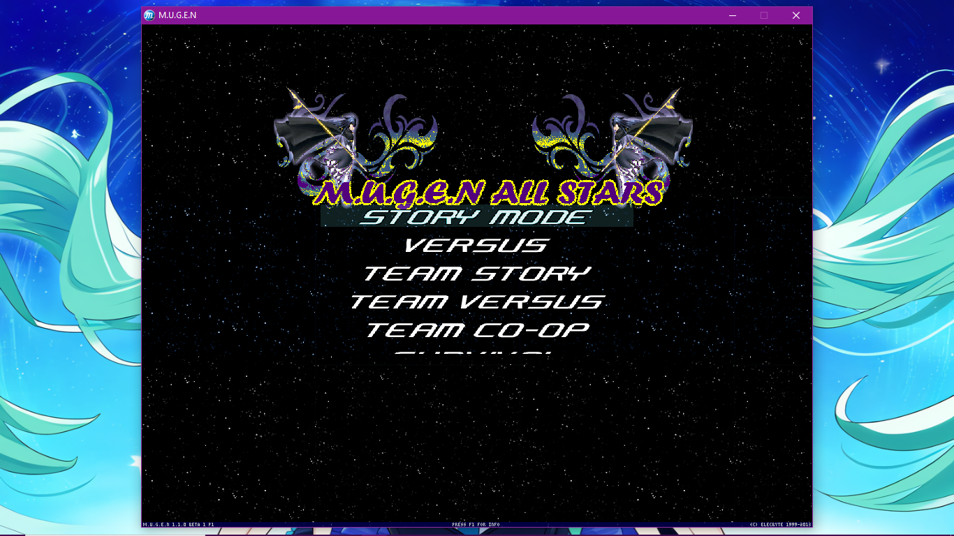 MUGEN ALL STARS 1.1b (UPDATED 2024) - Screenpacks - AK1 MUGEN Community
