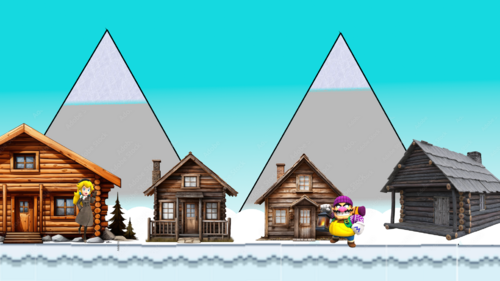 Mount Wario - Super Mario Stages - AK1 MUGEN Community
