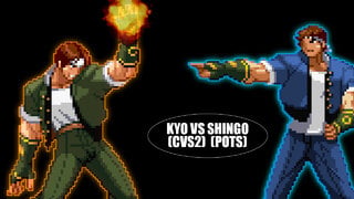Colo Mugen #2: Kyo Kusanagi (CvS2) Vs Shingo Yabuki (POTS) - Mugen ...