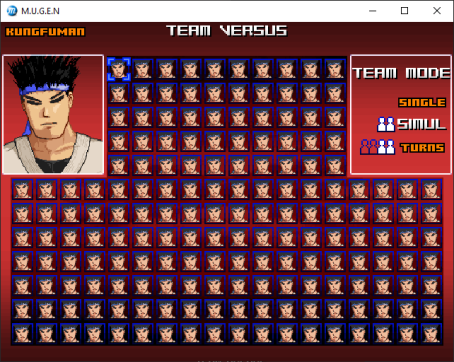 RedMugen Screenpack [176 Slots] - Screenpacks - AK1 MUGEN Community