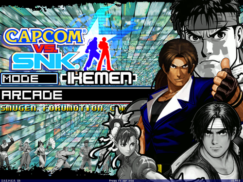 CAPCOM VS SNK GO - Ikemen go Screen Packs - AK1 MUGEN Community