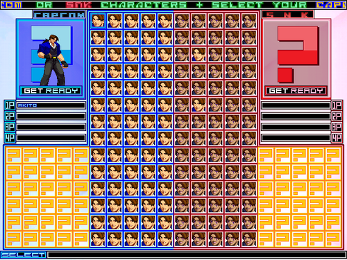 CAPCOM VS SNK GO - Ikemen go Screen Packs - AK1 MUGEN Community