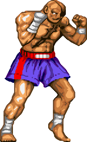 Sagat - Street Fighter II - AK1 MUGEN Community