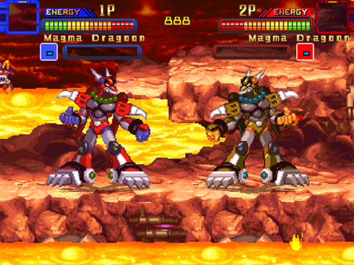 Magma Dragoon Stage - Mega Man Stages - AK1 MUGEN Community