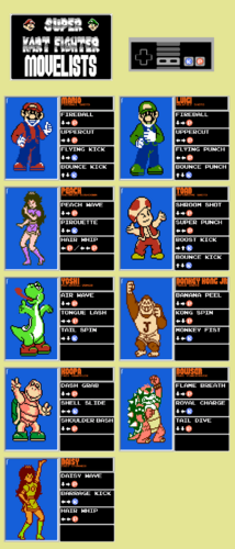 Alexander Williams' Kart Fighter + Nintendo Fighters Collection ...