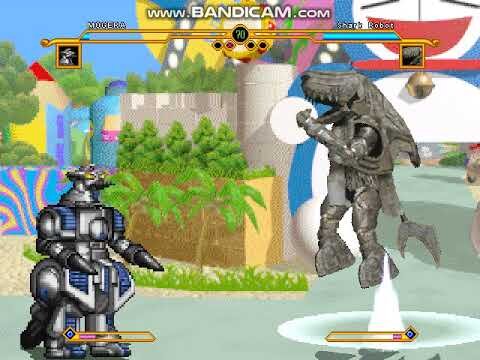 Cinderverse Mugen Battle #72 - MOGERA vs Shark Robot - Mugen Battles ...