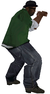 Big Smoke Grand Theft Auto San Andreas 3D - Characters - AK1 MUGEN ...