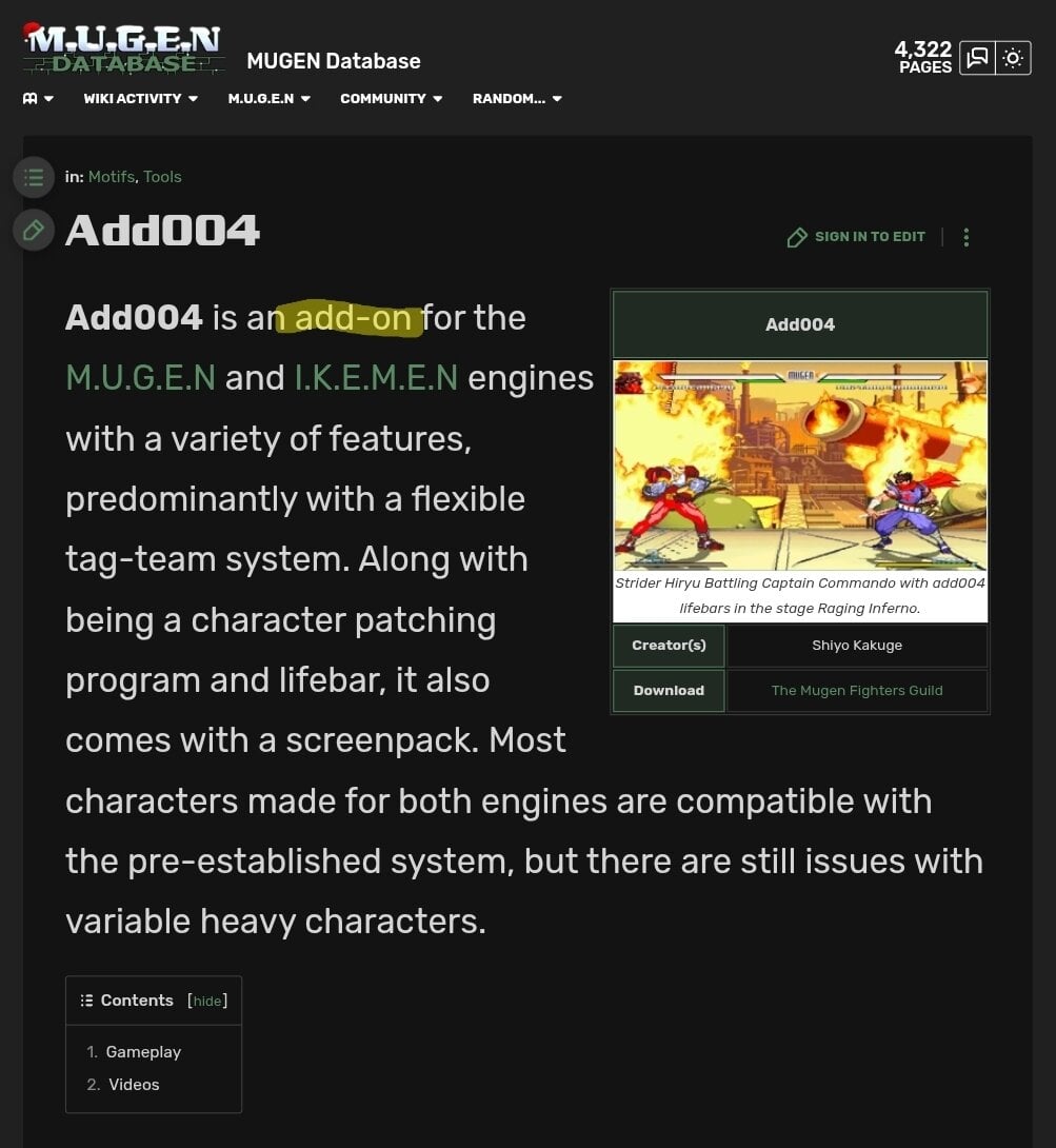 Dai-Manji's Content - AK1 MUGEN Community