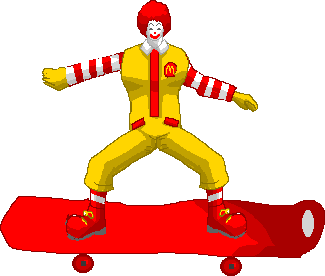 Skateboard Donald - Ronald McDonald Edits - AK1 MUGEN Community