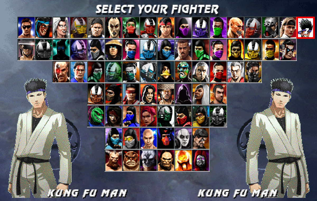 Kung Fu Man (Regular Mugen Char Converted To MKP) - MKP Edit ...