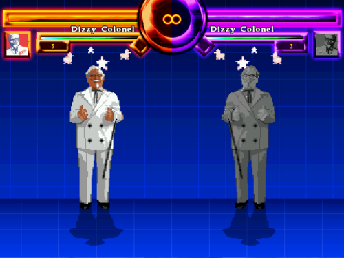 Dizzy Colonel - Colonel Sanders Edits - AK1 MUGEN Community