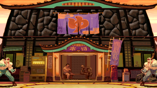 SFA3 E.Honda Stage - Street Fighter Stages - AK1 MUGEN Community