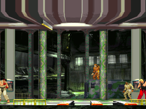 Metro City Military Base - Street Fighter Stages - AK1 MUGEN Community