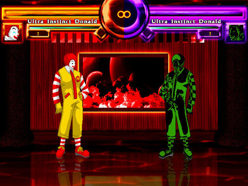 Ultra Instinct Donald - Ronald McDonald Edits - AK1 MUGEN Community