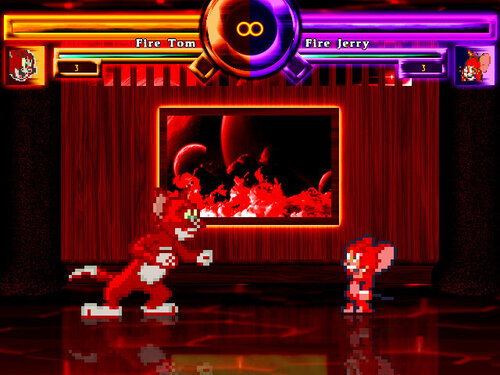 Fire Tom & Fire Jerry - Edited Characters - AK1 MUGEN Community
