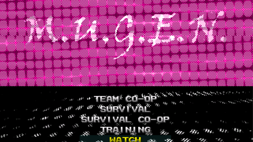 My Custom WinMugen Plus Screenpack(s) - WinMugen Aqua, Rainbow, Yellow ...