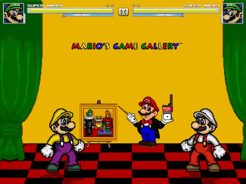 Mario's Game Gallery - Super Mario Stages - AK1 MUGEN Community
