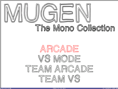 MUGEN the mono collection - Screenpacks - AK1 MUGEN Community