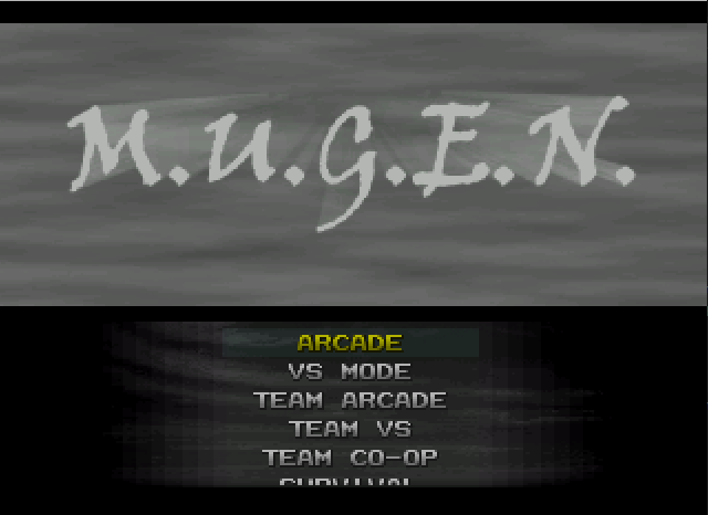 WinMUGEN: Black and White Screenpack (Original + 1000+ Slot edit ...