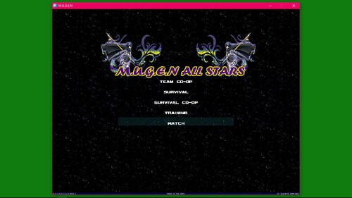 MUGEN ALL STARS 1.1b (UPDATED 2024) - Screenpacks - AK1 MUGEN Community