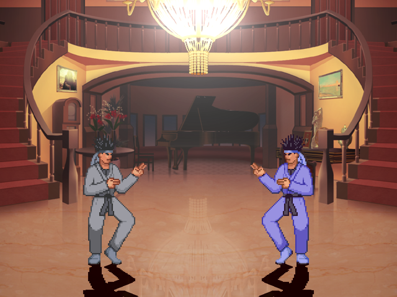 (MUGEN 1.1 AND IKEMEN GO) Classic Home.Evening party (MBAACC) - Stages ...