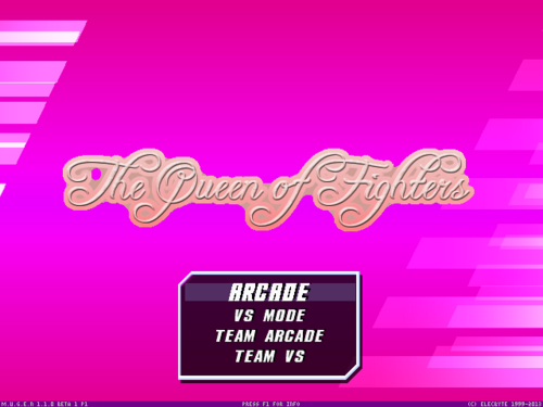 Queen of Fighters 1.1 screenpack - Screenpacks - AK1 MUGEN Community