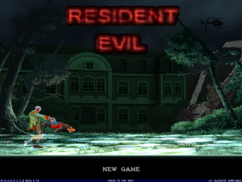 RESIDENT EVIL MUGEN screenpack - Screenpacks - AK1 MUGEN Community